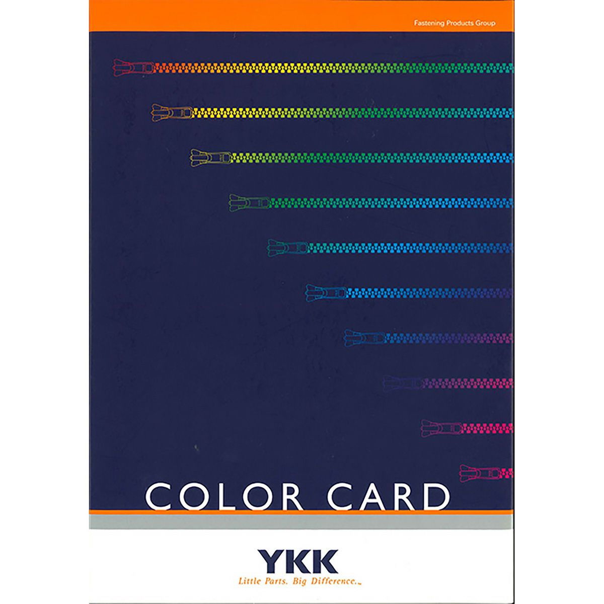 【在庫品】YKK COLOR CARDテープ色見本帳 | 三協ファスナー公式通販 Global Standard